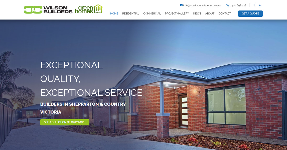 Contact Us | C & C Wilson Builders Nathalia Victoria